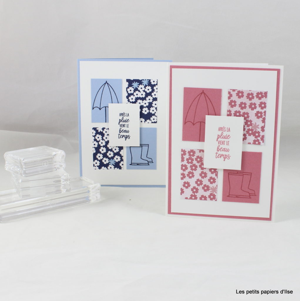 Carte simple vers le beau temps ! - Les petits papiers d'Ilse