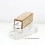 Une boite pour offrir du fil de lin - Les petits papiers d'Ilse