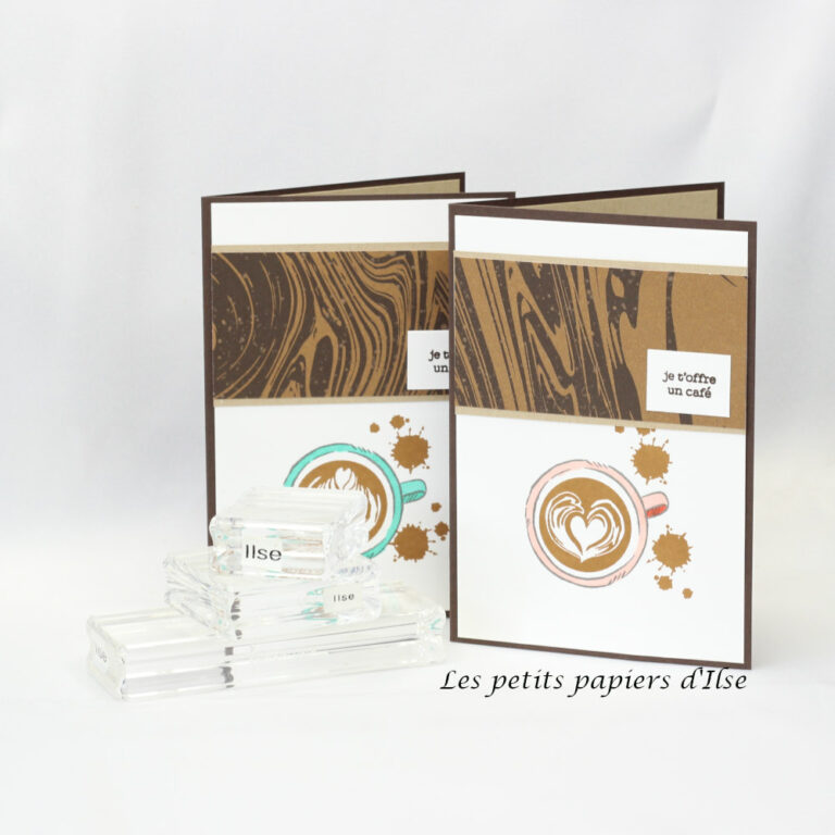 Une carte simple au café plaisir - Les petits papiers d'Ilse